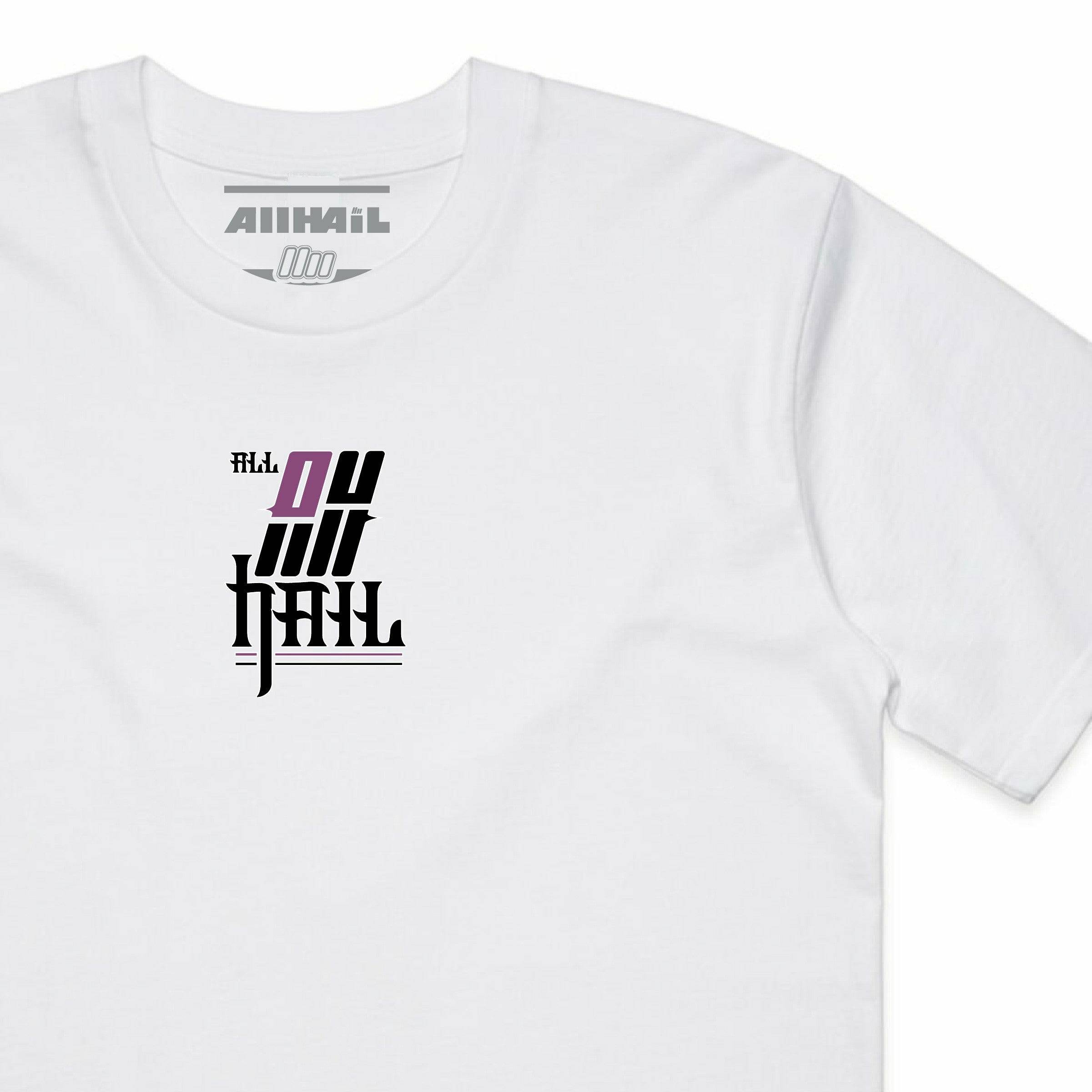 Gothic Tee - White - Premium Tee – All Hail